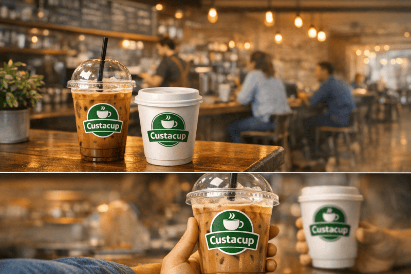 Custom Printed Cups for Restaurants: Branding That Works